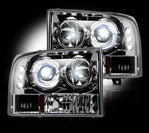 Recon 264192CL PROJECTOR HEADLIGHTS 99-04 FORD SD F250-F550 | Autoplicity