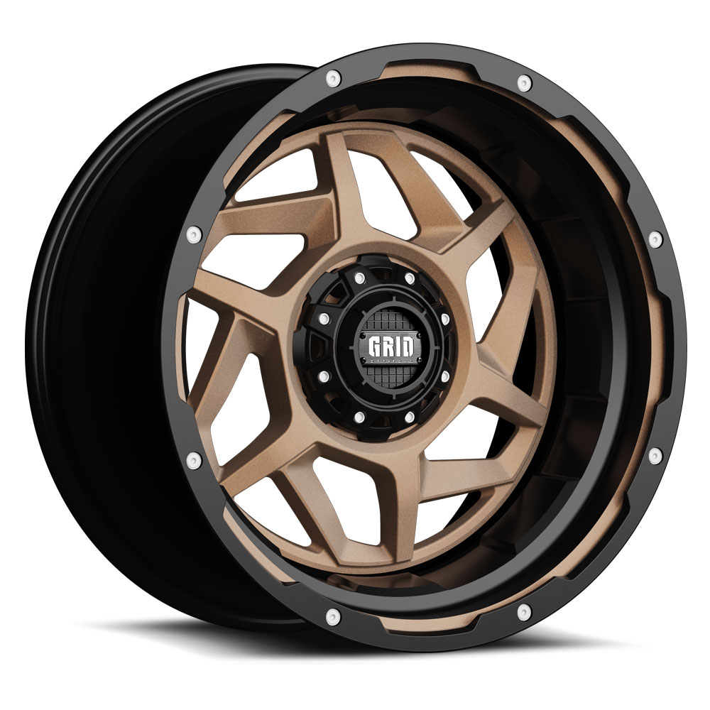 Grid Wheels D29237R18 Gd14 Custom Wheel For 20x9 Inch Gloss Bronze With ...