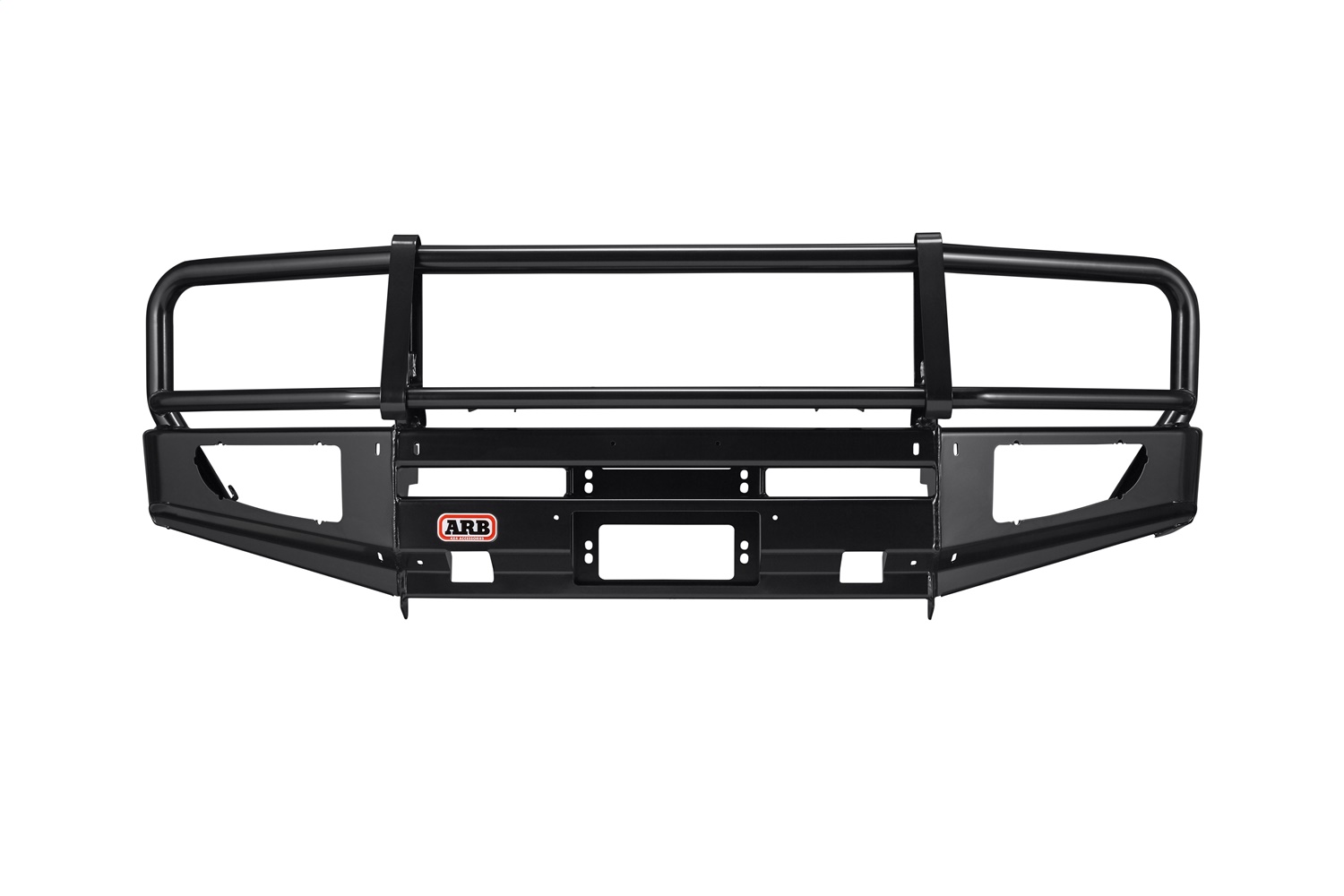 ARB 3413190 Front Deluxe Bull Bar Winch Mount Bumper | Autoplicity