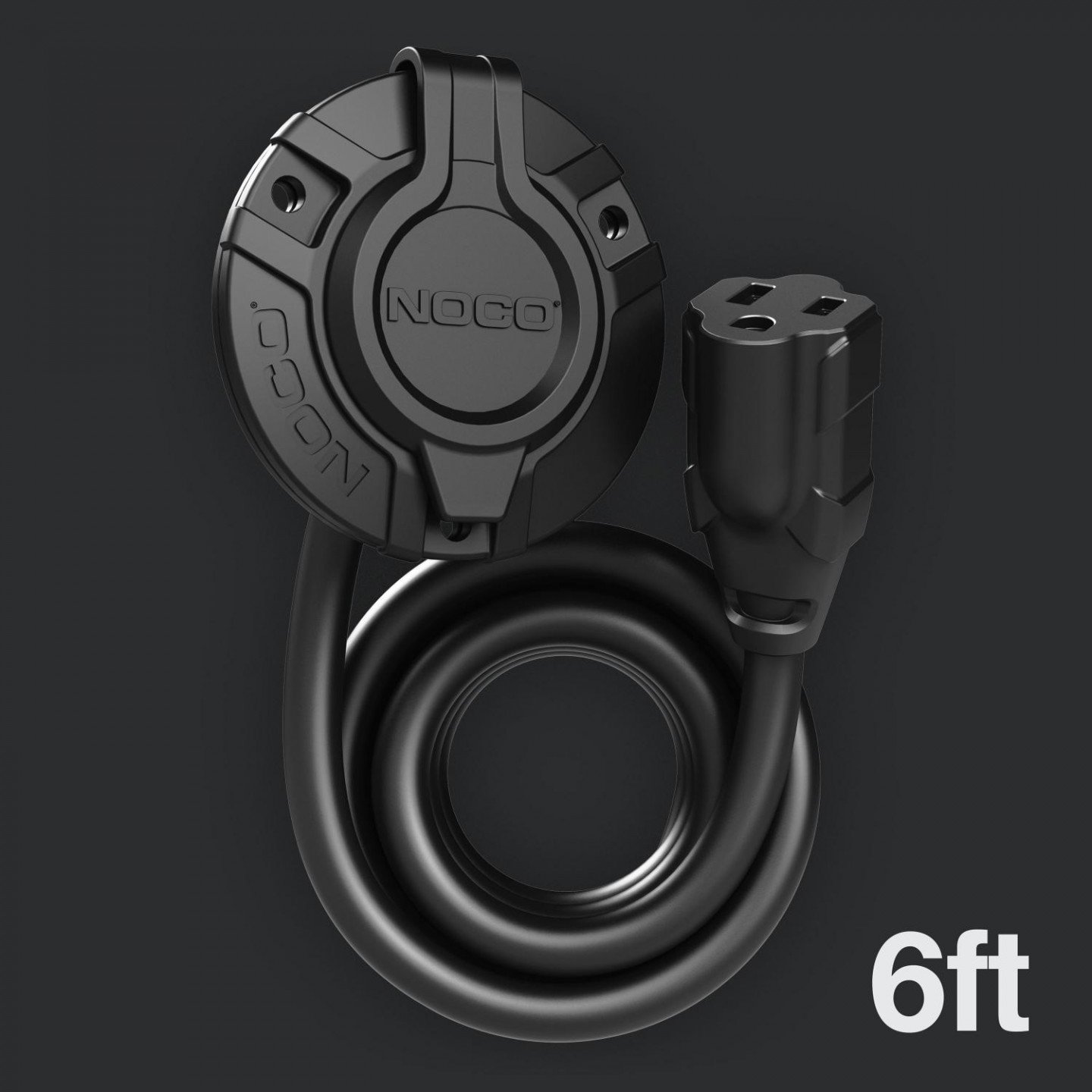 Noco Genius AC Port Plug With 6 Foot Extension Cord GCP1E STA Military ...