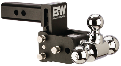 B&W TS10049B B&W TS10049B Trailer Hitches Tow & Stow Tri Ball Receiver ...