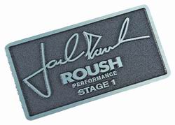 Roush Performance 401366 Dash Plaque Stage 1 Plaque w/Jack Roush ...
