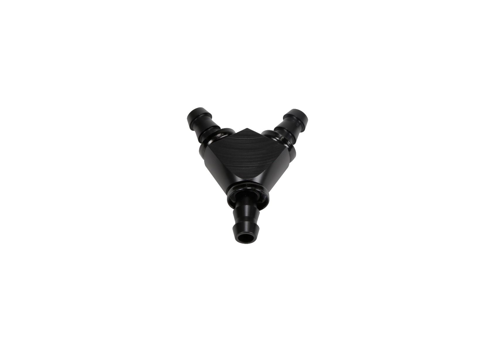 Fleece Performance FPE-FIT-Y06-BLK 3/8 Inch Black Anodized Aluminum Y ...