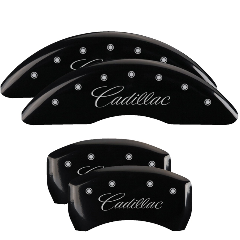 MGP Caliper Covers 35026SCADBK Set Of 4 Caliper Covers Engraved Front ...