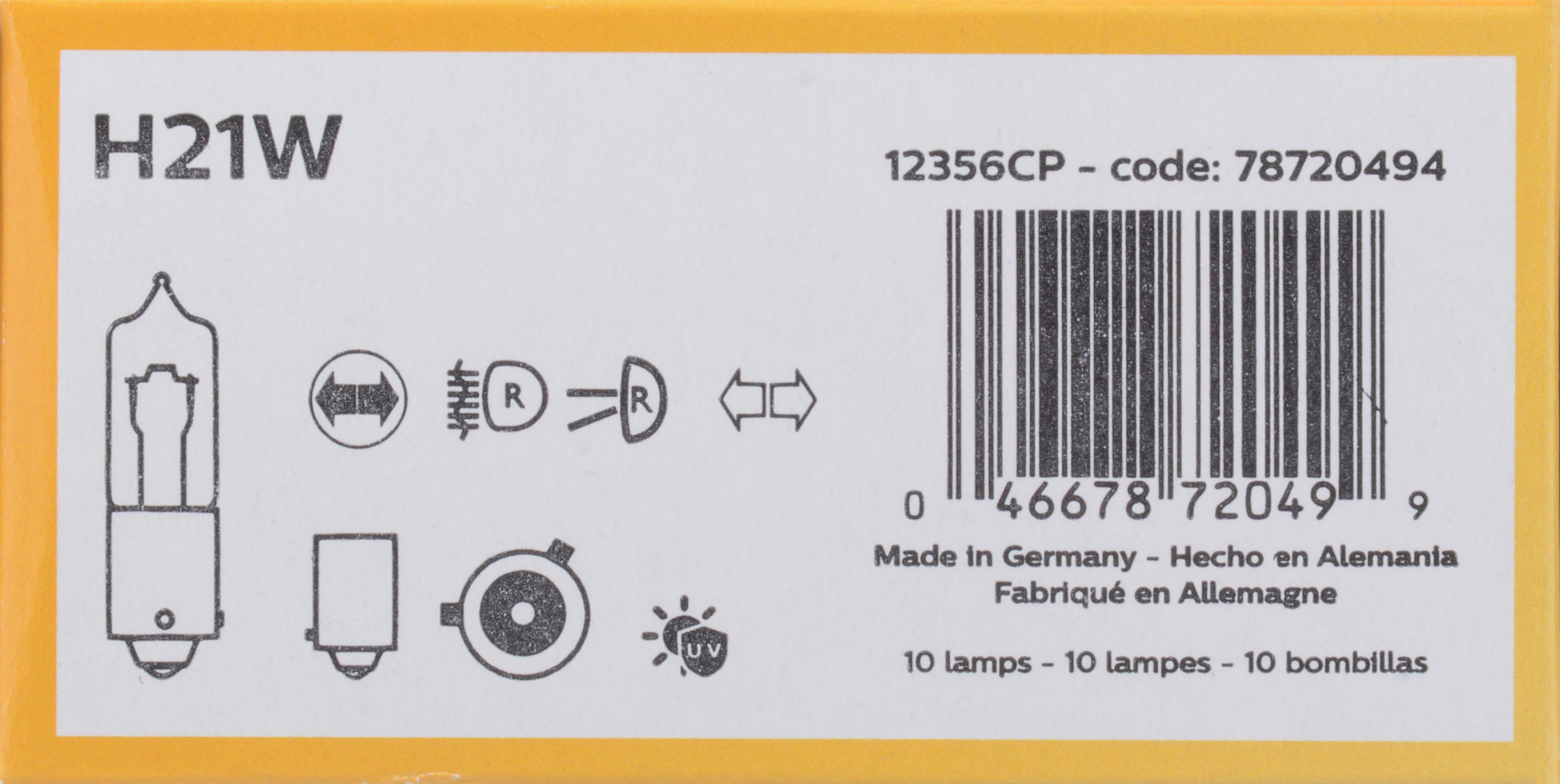 Philips H21WCP Standard Halogen Bulb | Autoplicity
