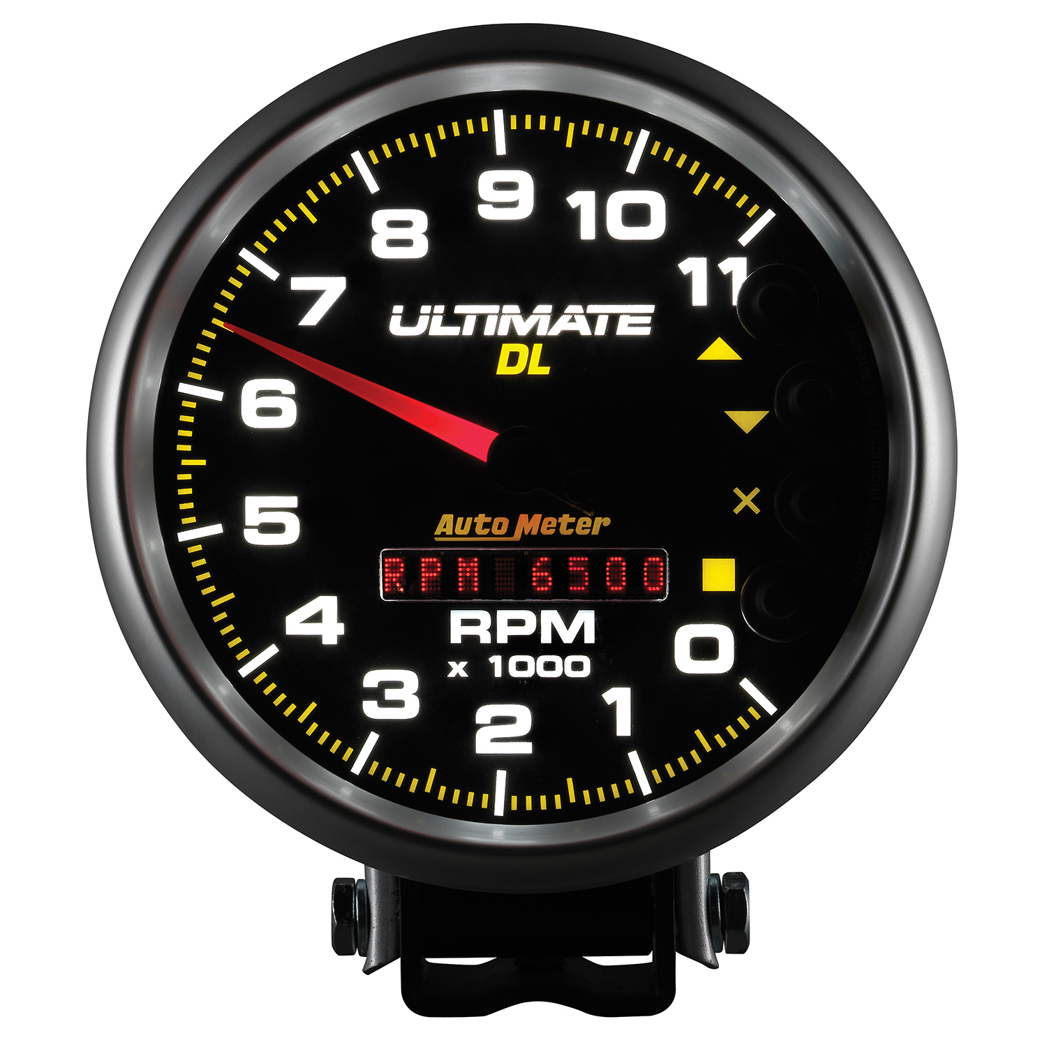 Auto Meter 6897 5" Tachometer, 0-11,000 Rpm, Pedestal, Ultimate Dl ...