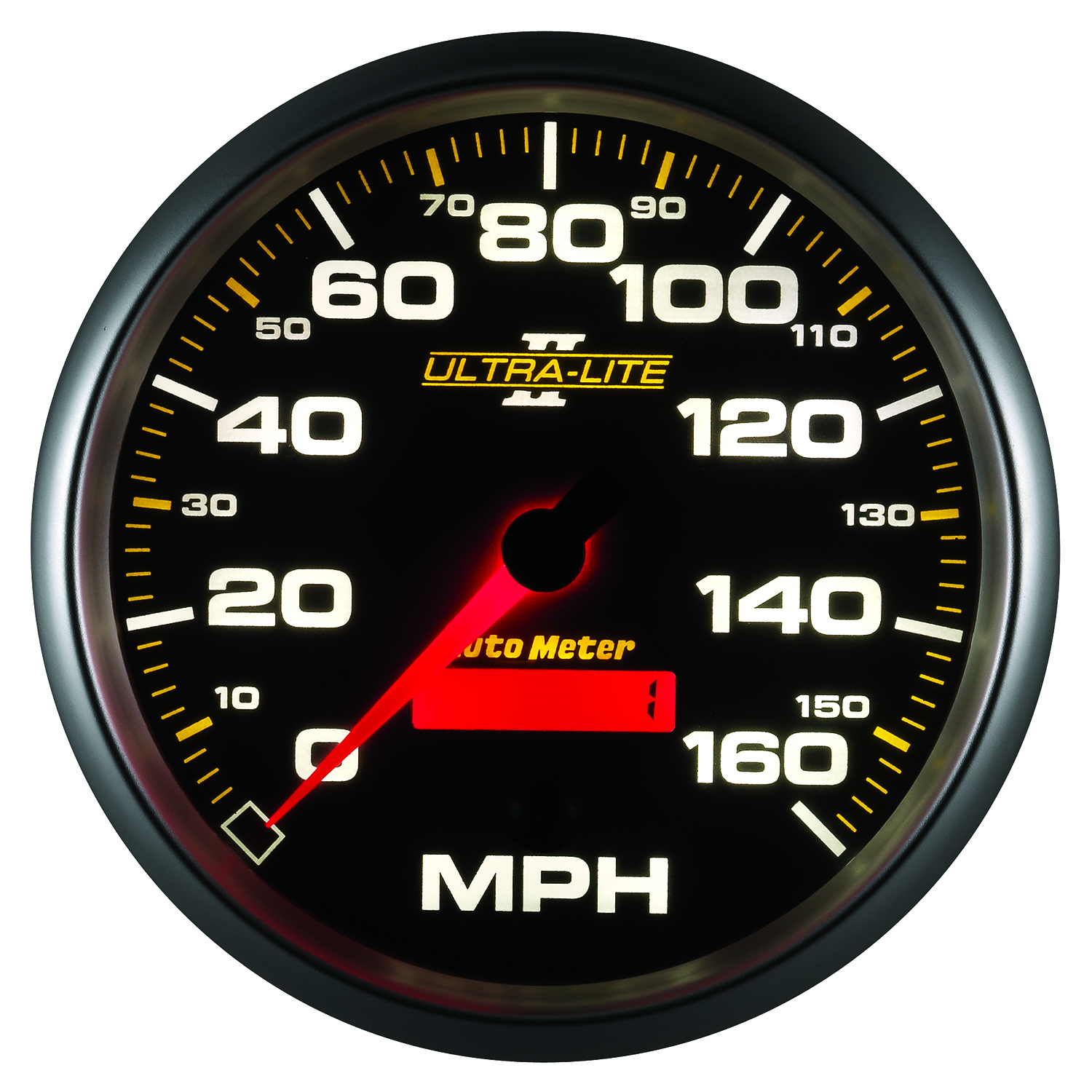 Auto Meter 4989 5" Speedometer, 0-160 Mph, Ultra-Lite Ii | Autoplicity