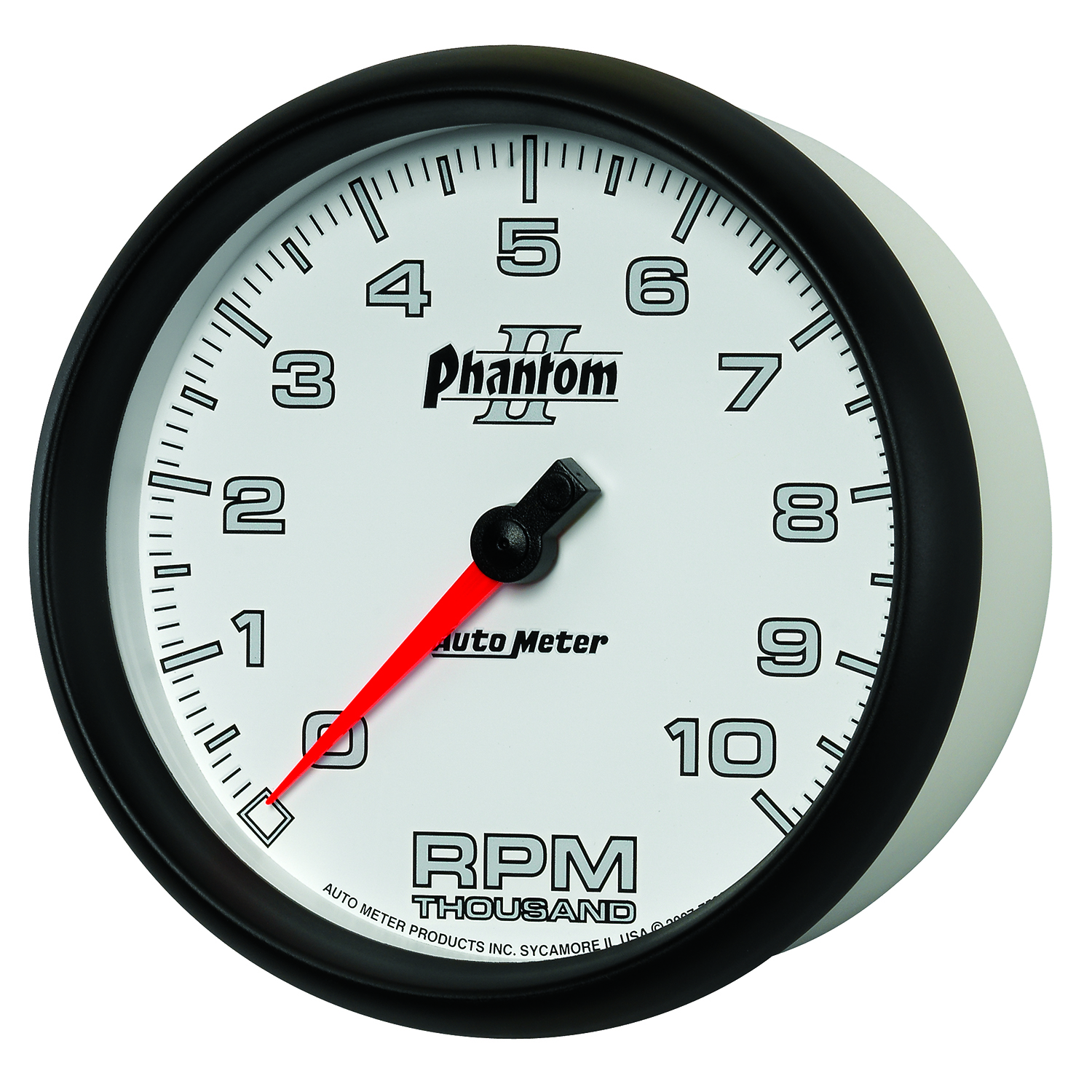 Auto Meter 7598 5" In-Dash Tachometer, 0-10,000 Rpm, Phantom Ii ...