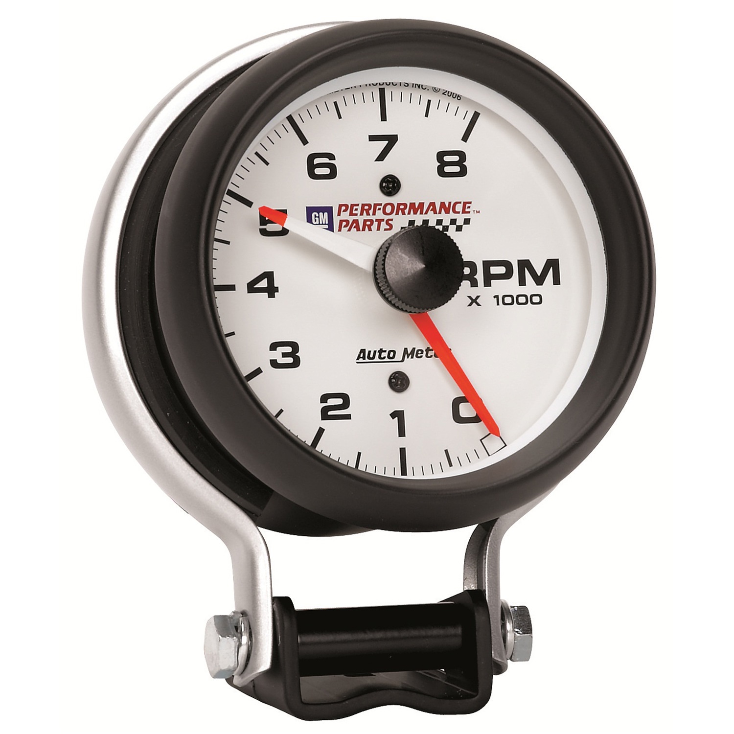 Auto Meter 5780-00406 3-3/4" Pedestal Tachometer, 0-8,000 Rpm, Chevy ...