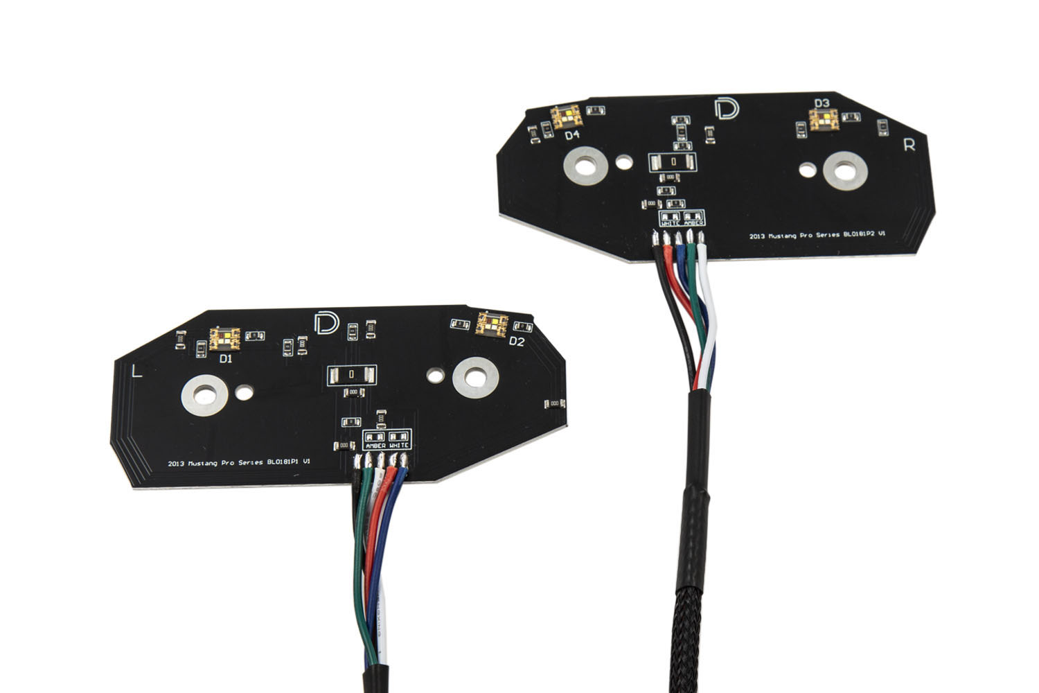 Diode Dynamics DD2006 RGBW DRL LED Boards for 2013-2014 Ford Mustang ...