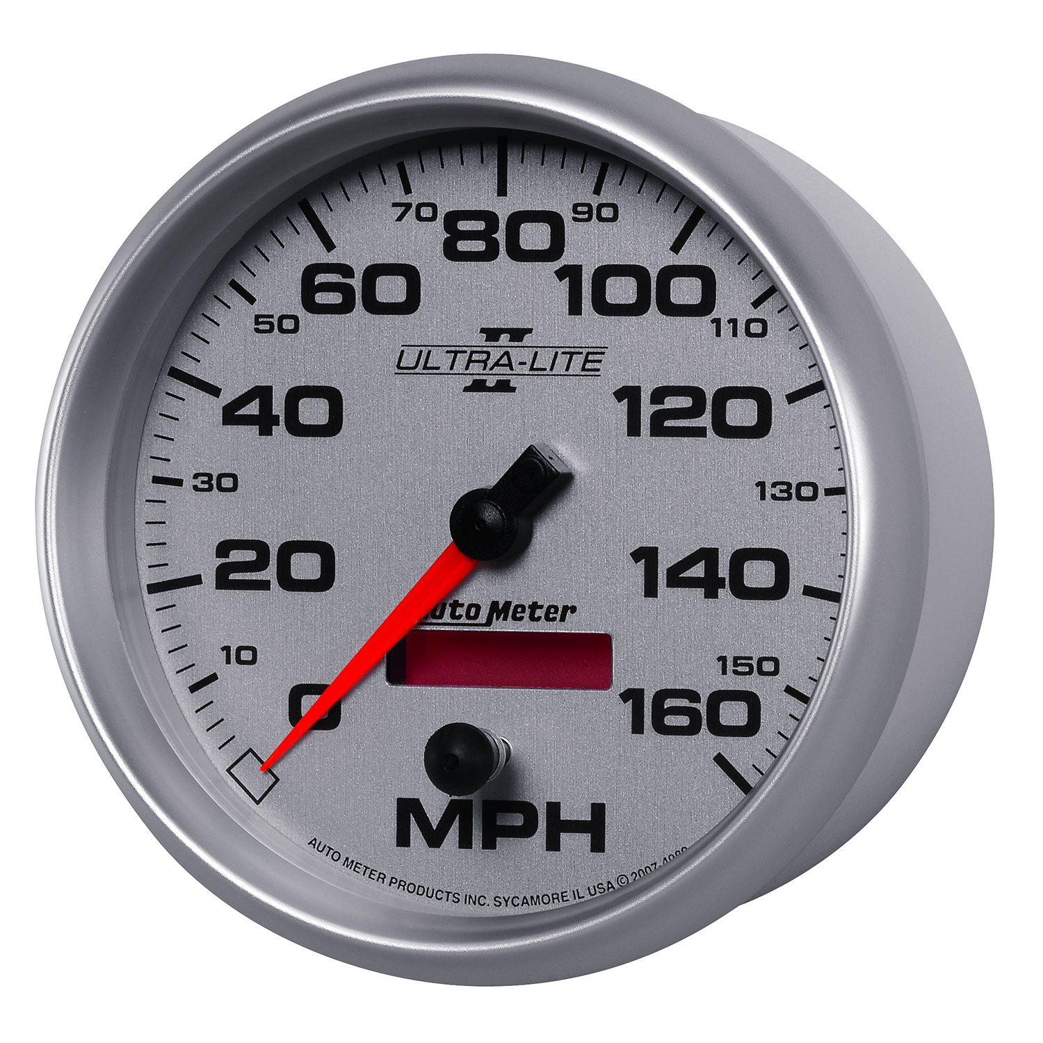 Auto Meter 4989 5" Speedometer, 0-160 Mph, Ultra-Lite Ii | Autoplicity