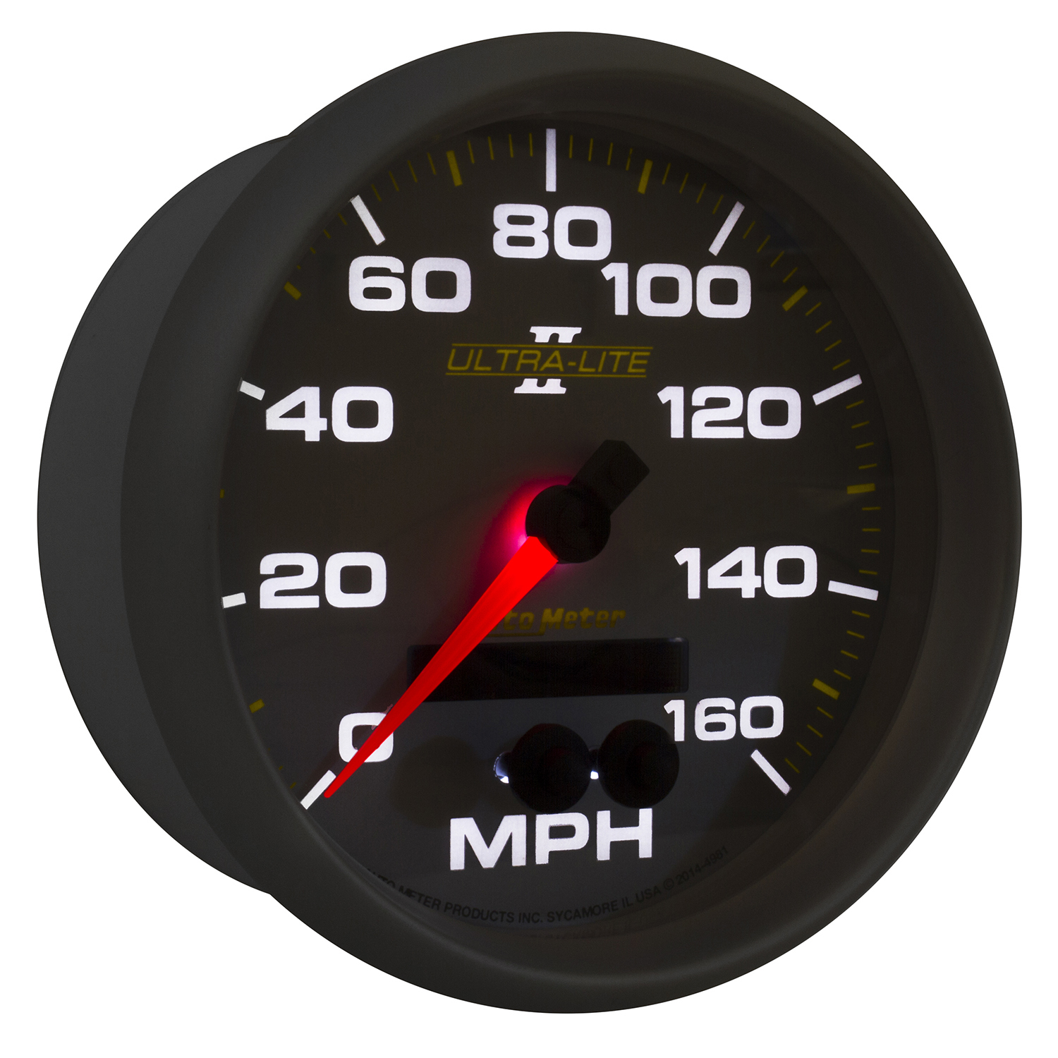 Auto Meter 4981 5" Gps Speedometer, 0-160 Mph, Ultra-Lite Ii | Autoplicity