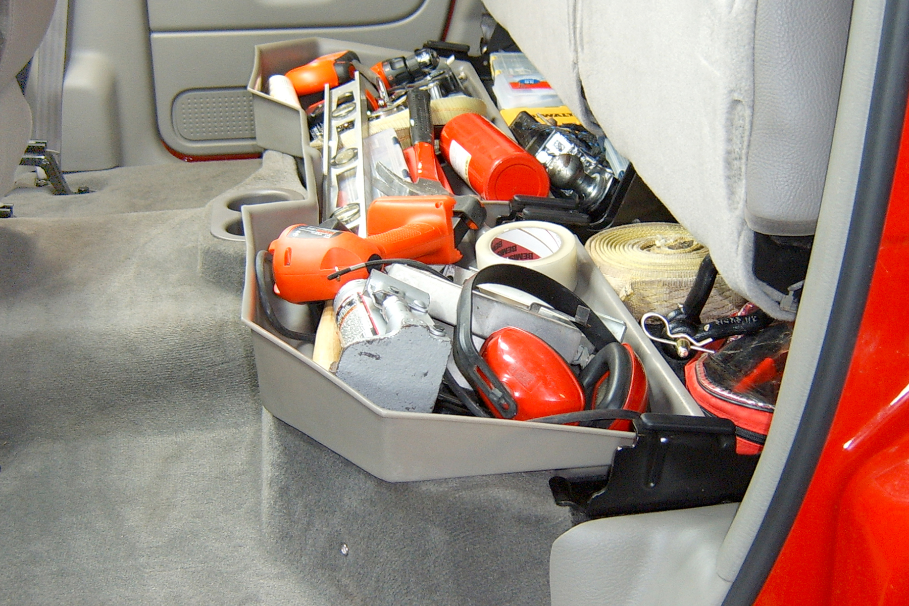 DU-HA 30017 Du-Ha Underseat Storage/gun Case | Autoplicity