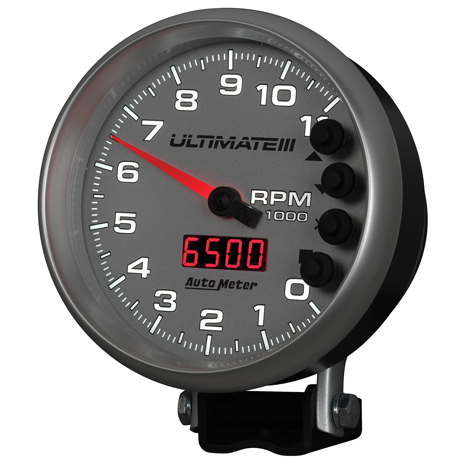 Auto Meter 6886 5" Tachometer, 0-11,000 Rpm, Pedestal, Ultimate Iii ...