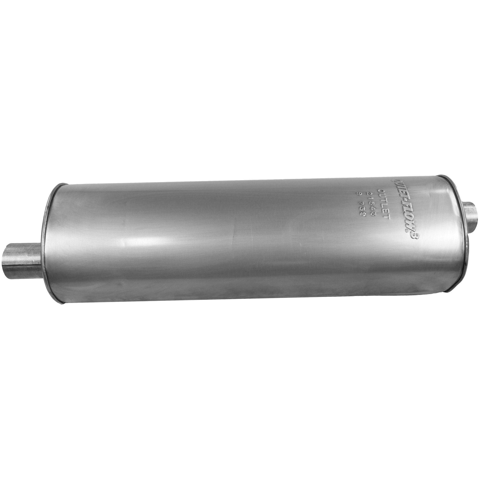 Walker Exhaust 21543 Quiet-Flow SS Direct Fit Exhaust Muffler 2.5 ...