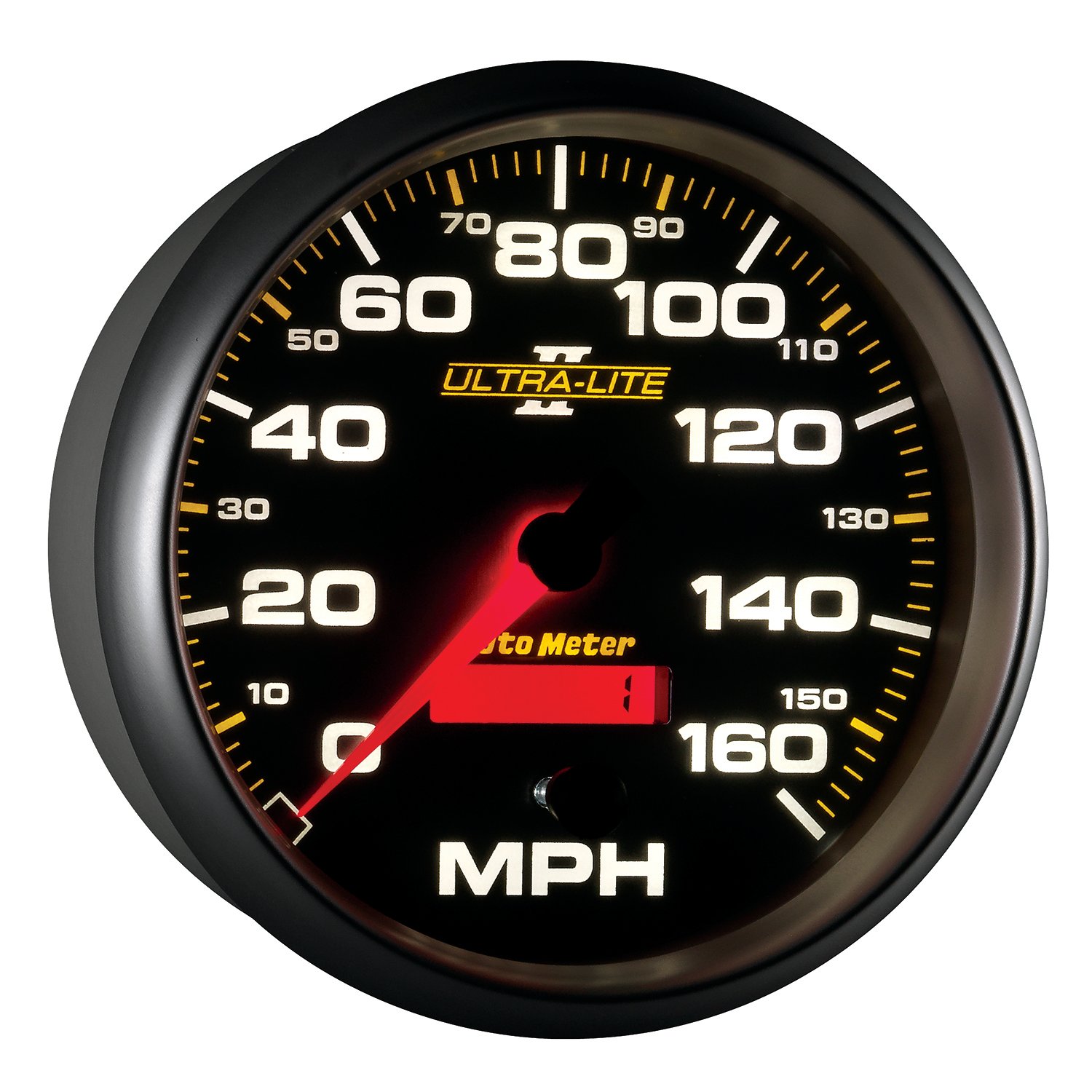 Auto Meter 4989 5" Speedometer, 0-160 Mph, Ultra-Lite Ii | Autoplicity