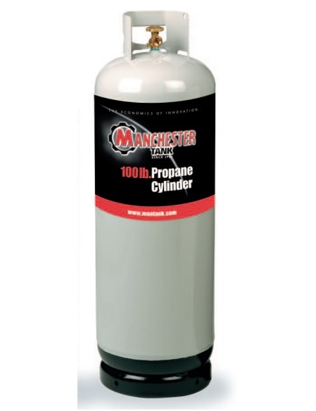 Manchester Tank Co 1428 POL Valve Vertical - Gray 23gal | Autoplicity