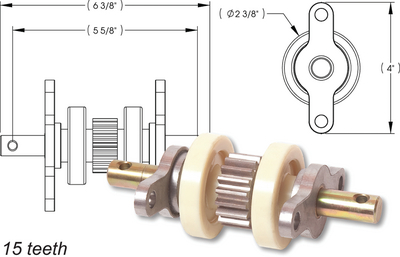 AP 014-324869 AP Products 014324869 Standard Gear Pack Assembly (15 ...