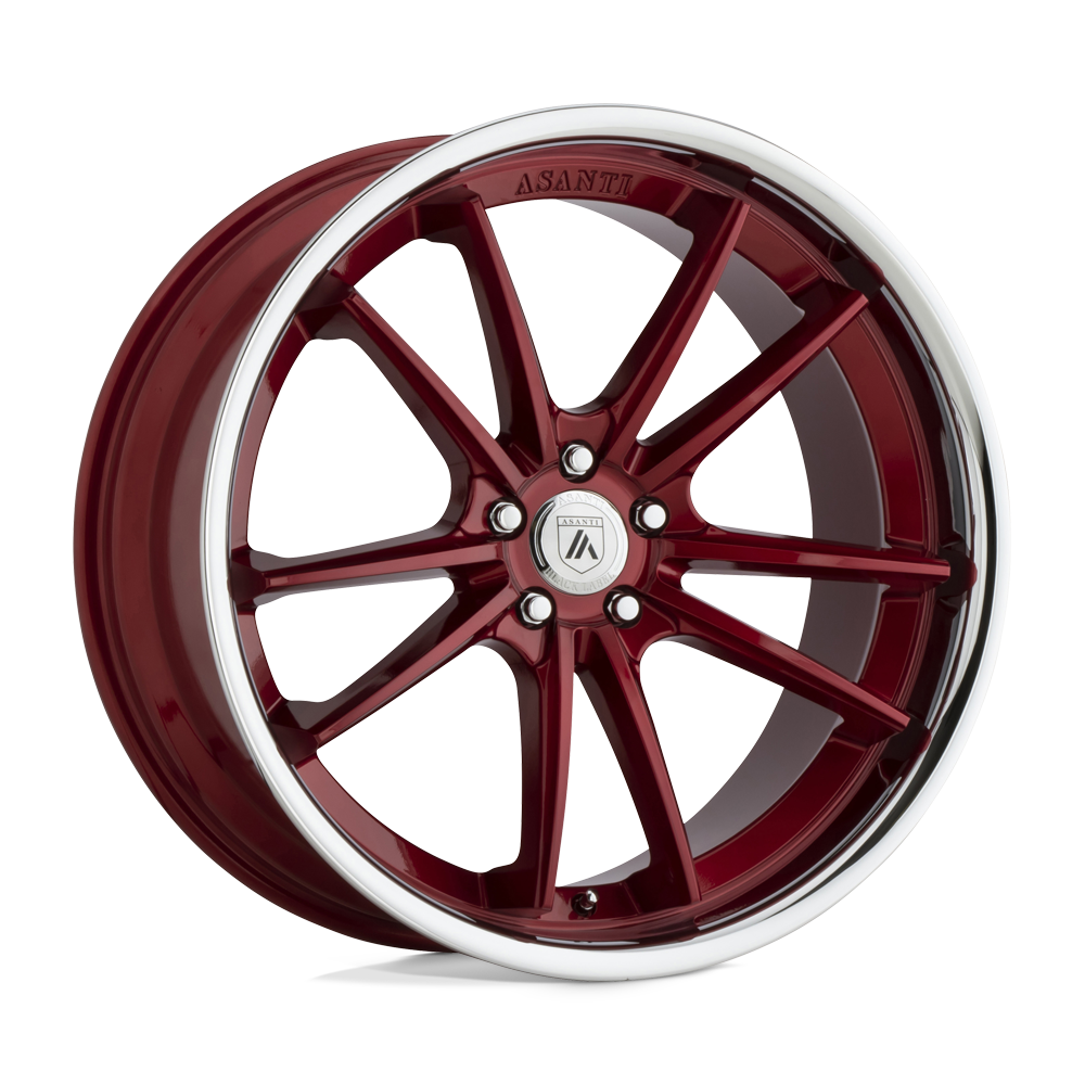 Asanti ABL23-22901515RD AB23 22X9 5X115 CANDY RD CHR LP 15MM ABL-23 ...