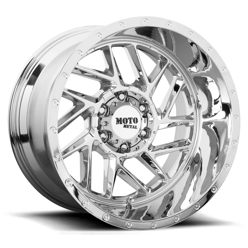 Moto Metal MO98521080218N MO985 20X10 8X6.5 CHROME -18MM MO985 BREAKOUT ...