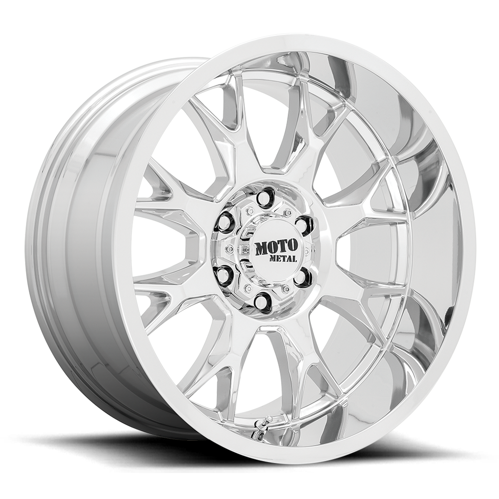 Moto Metal MO80621087218N MO806 20X10 8X170 CHROME -18MM MO806 Wheel ...