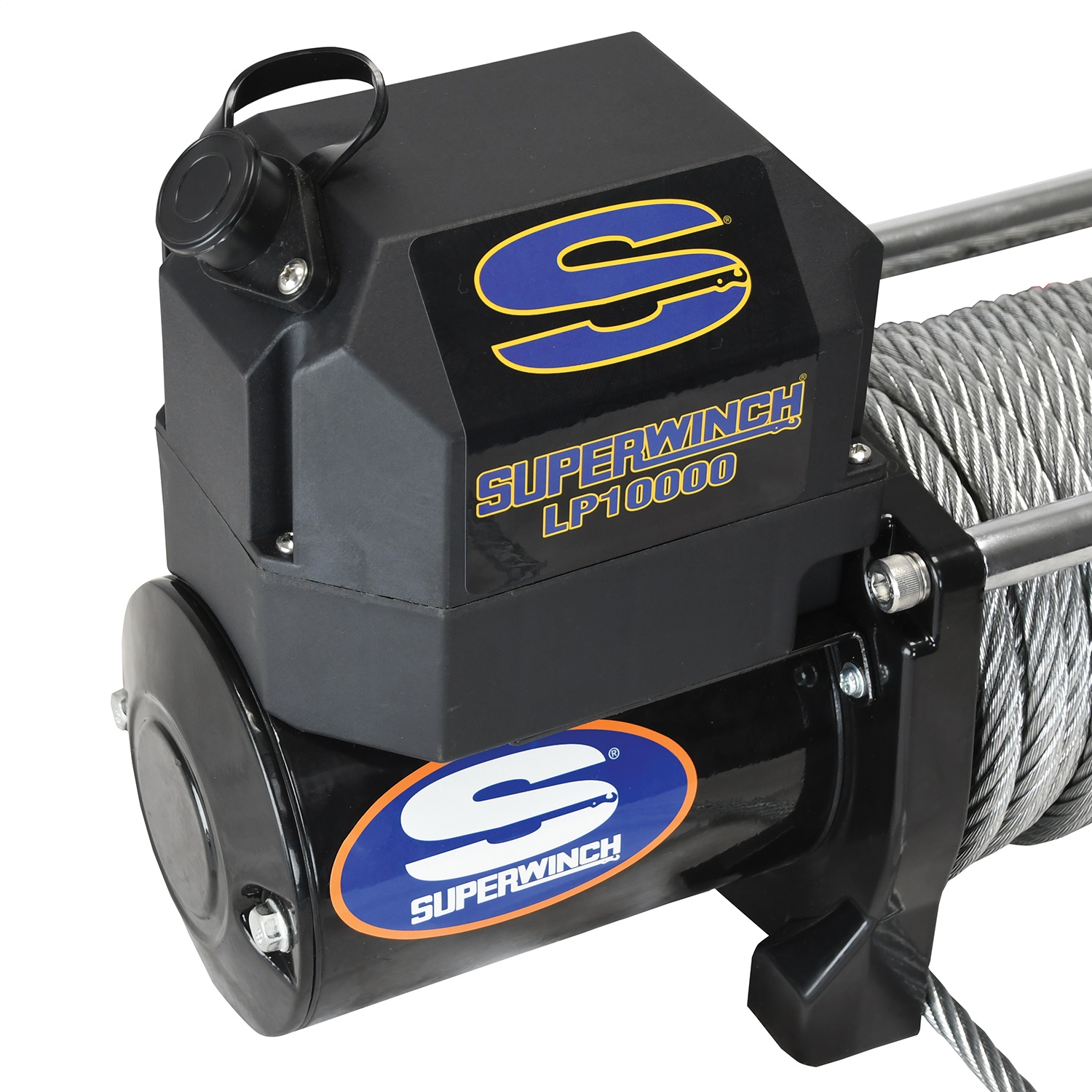 Superwinch 1510200 Superwinch 10000 LBS 12V DC 3/8in x 85ft Steel Rope ...