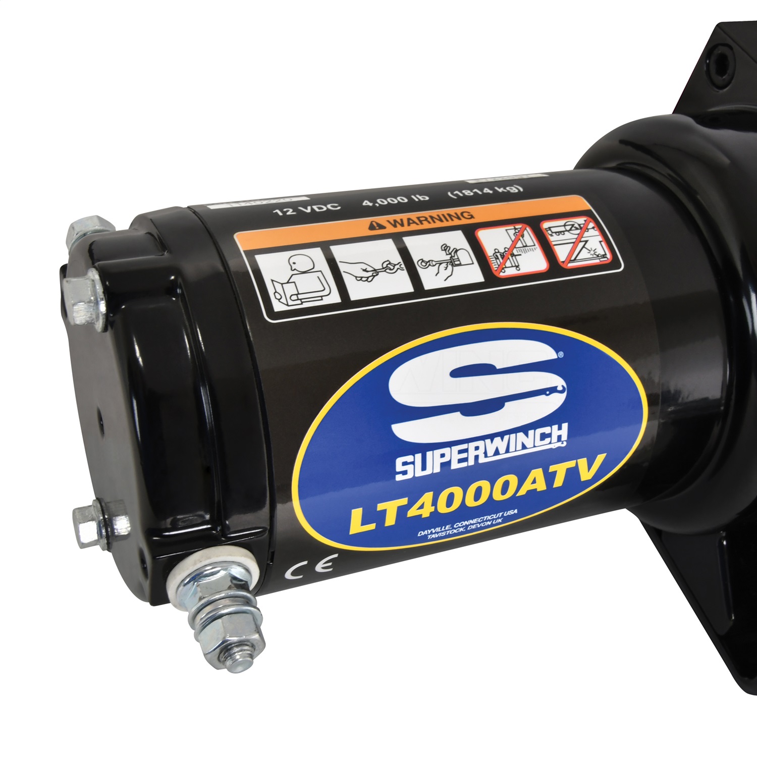 Superwinch 1140230 Superwinch 4000 LBS 12V DC 3/16in x 50ft Synthetic ...