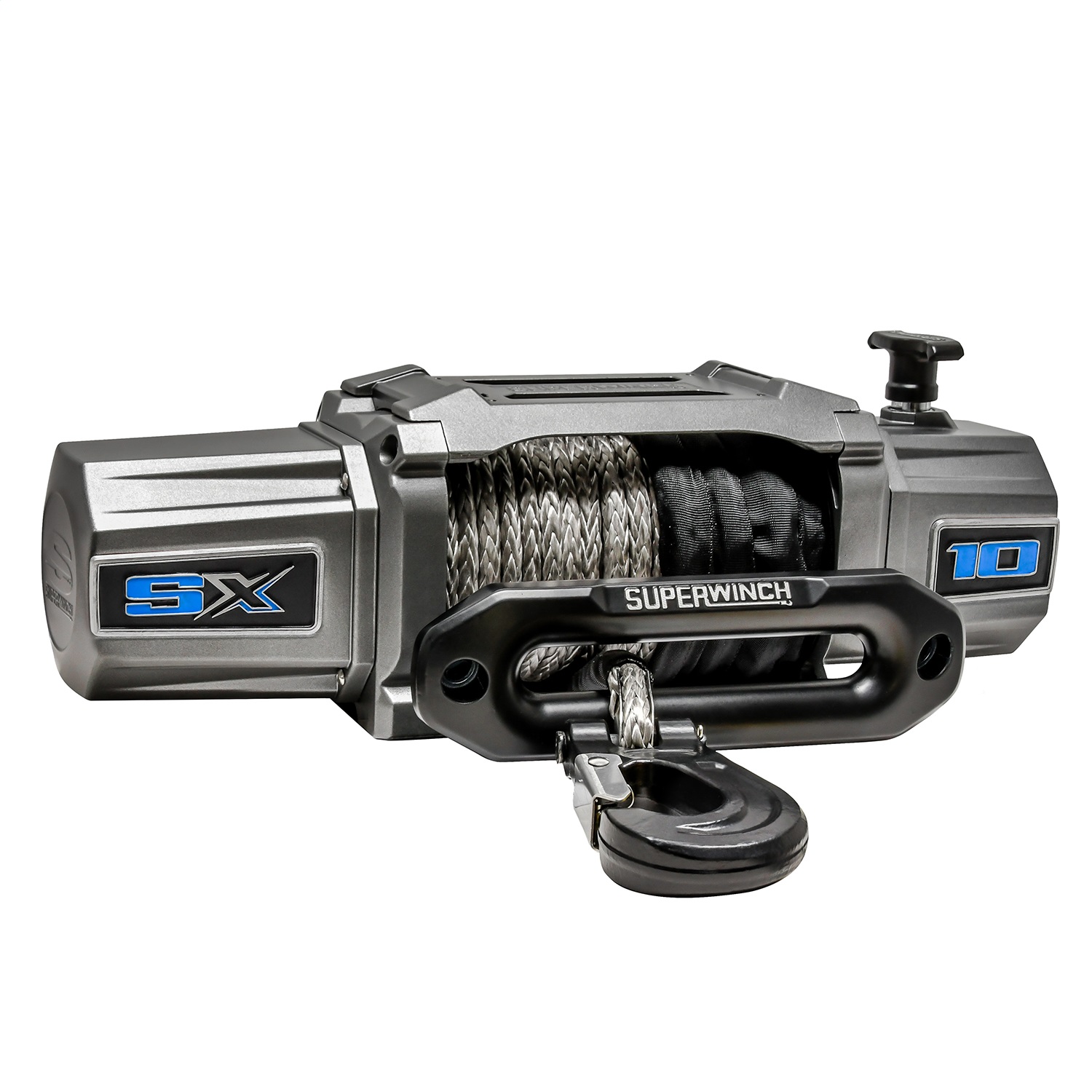 Superwinch 1710201 Superwinch 10000 LBS 12V DC 3/8in x 80ft Synthetic ...