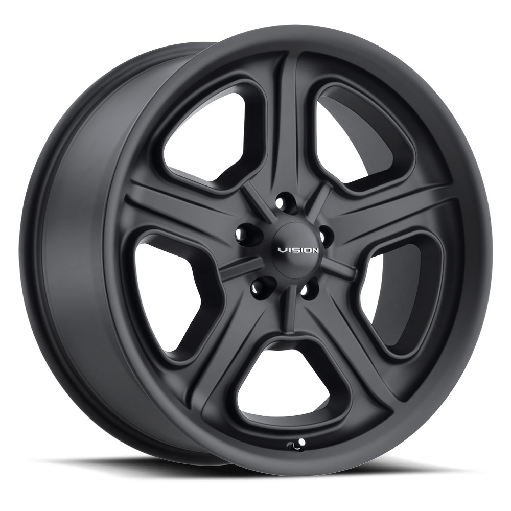 Vision Wheel 147-5765SB6 Daytona Series 15x7 Inch 5-4.5 (5-114.3) Bolt ...