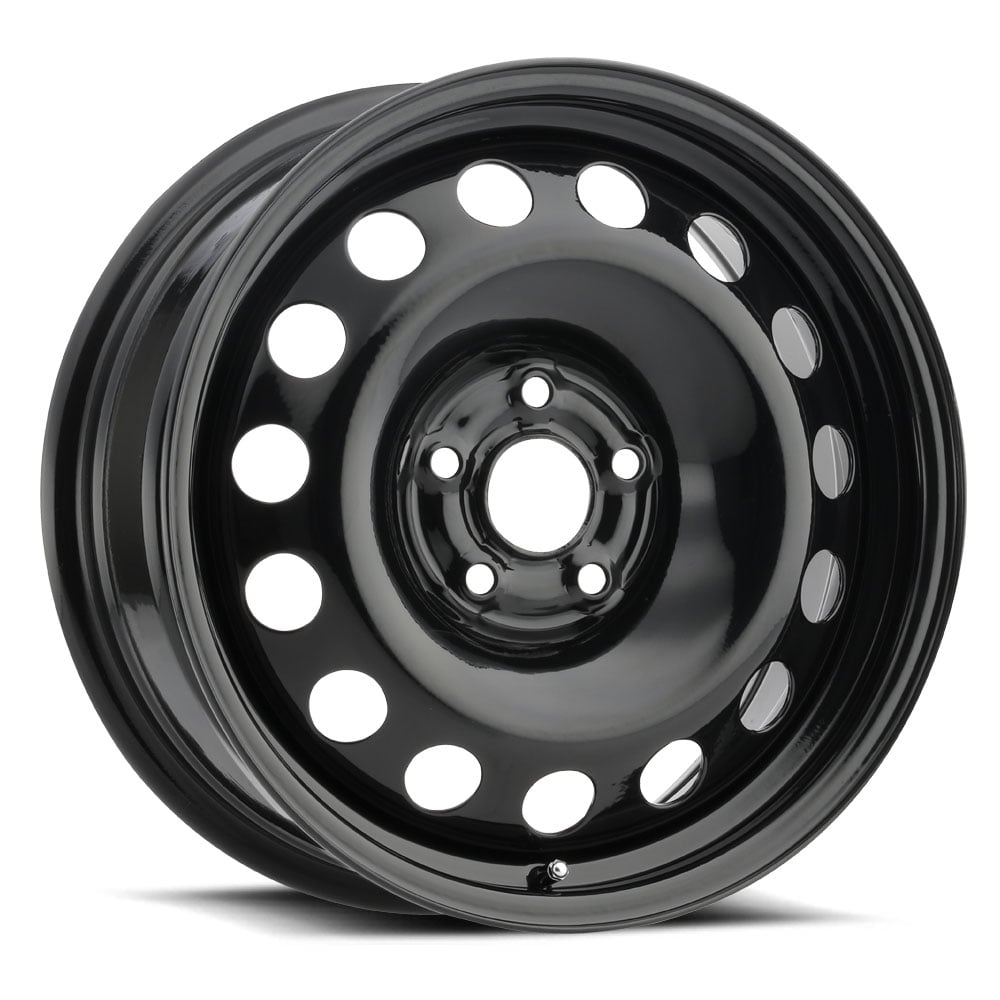 Vision Wheel SW60-7612B42 Black Snow Series 17x6.5 Inch 5-120 Bolt ...
