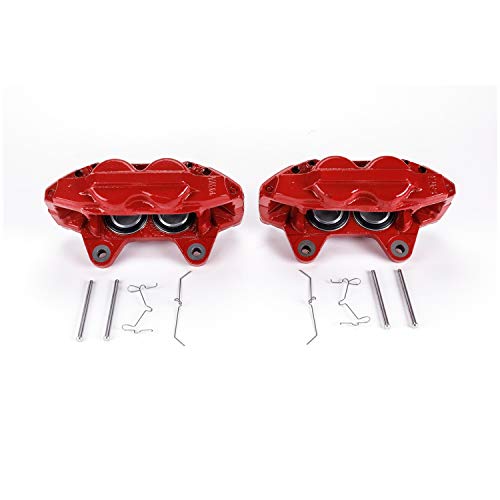 Power Stop S6278 Red Caliper Pair W/o Brkt | Autoplicity