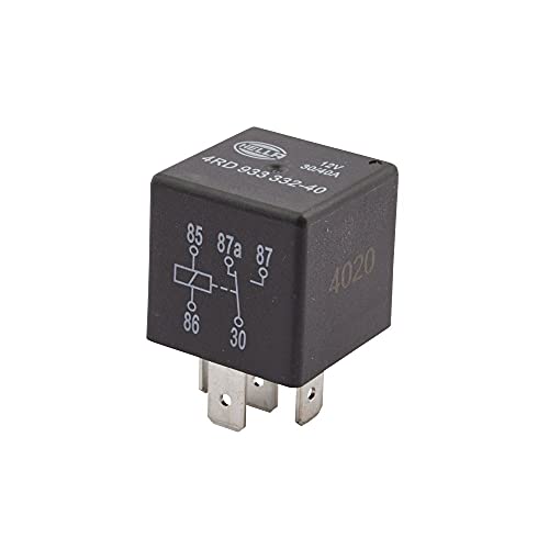 Hella 933332401 12v, 5 Pin, Mini Iso Relay, Multi | Autoplicity
