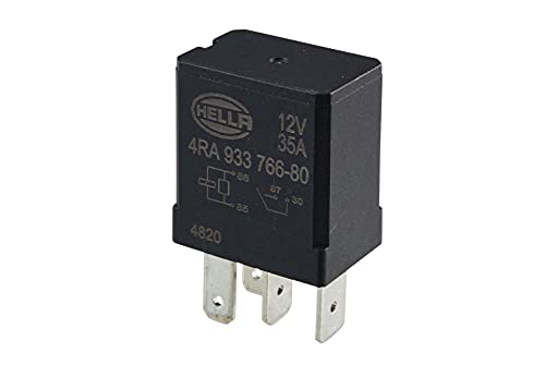 Hella 933766801 Relay Micro Iso 4 Pole 12v Spst Res, Multi | Autoplicity