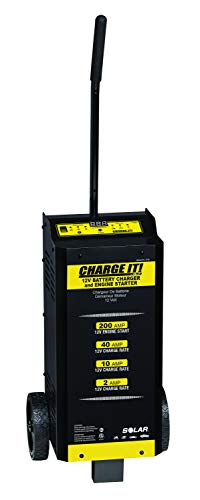 SOLAR 4735 40/10/2/200 Amp 12 Volt Wheeled Battery Charger | Autoplicity