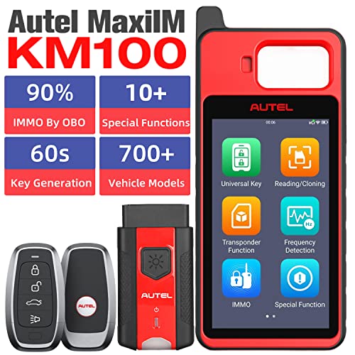 Autel KM100 MaxiIM KM100 : Advanced Key and Immobilizer Programming ...