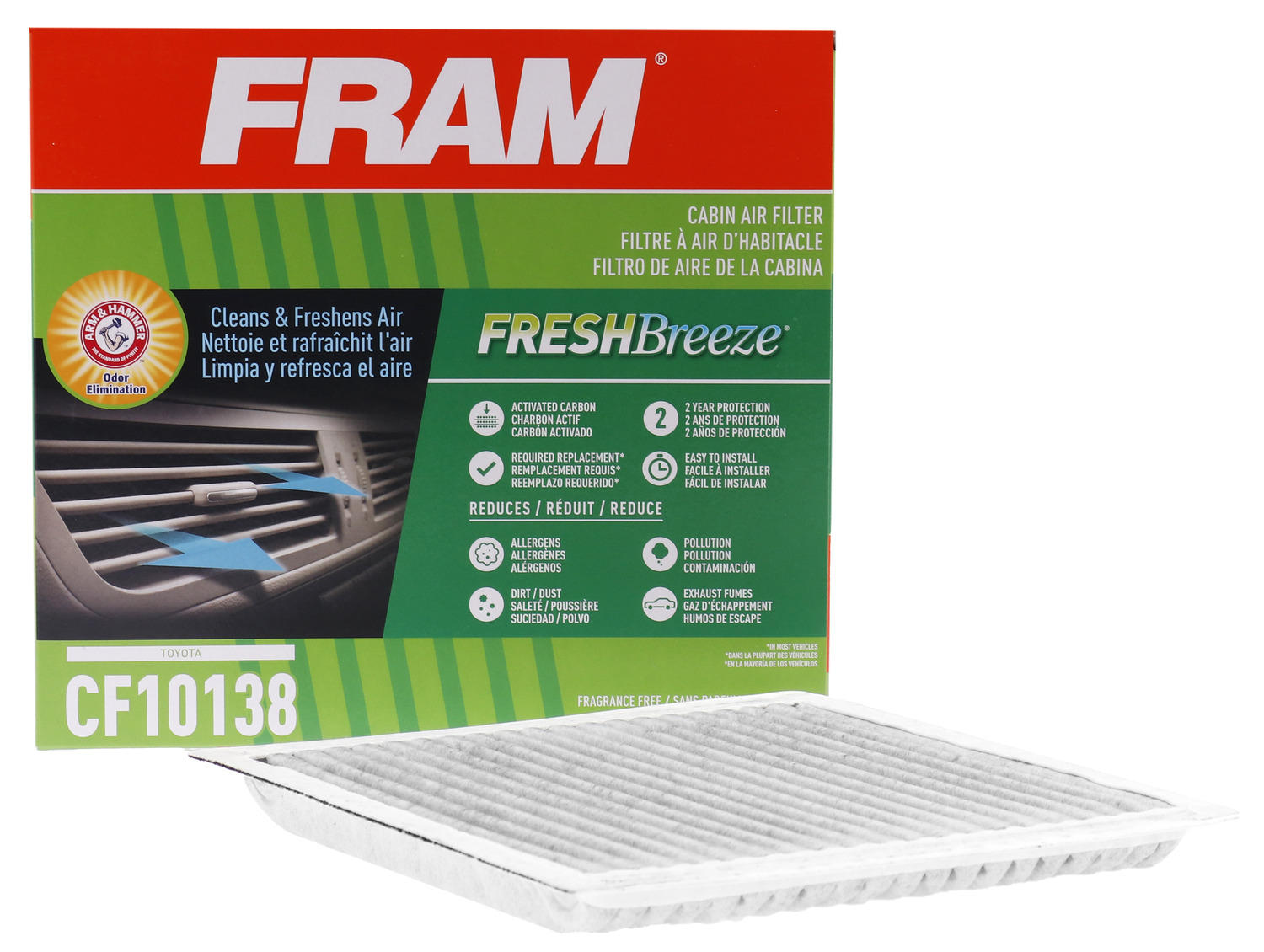 Fram CF10138 Cabin Air Filter | Autoplicity