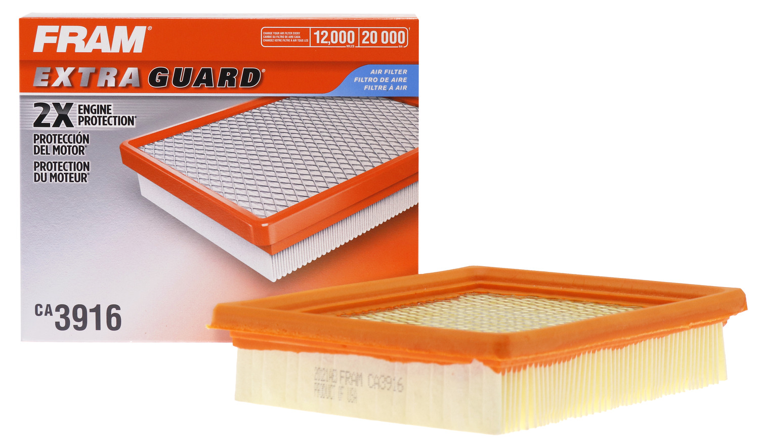 Fram CA3916 Rigid Panel Air Filter | Autoplicity