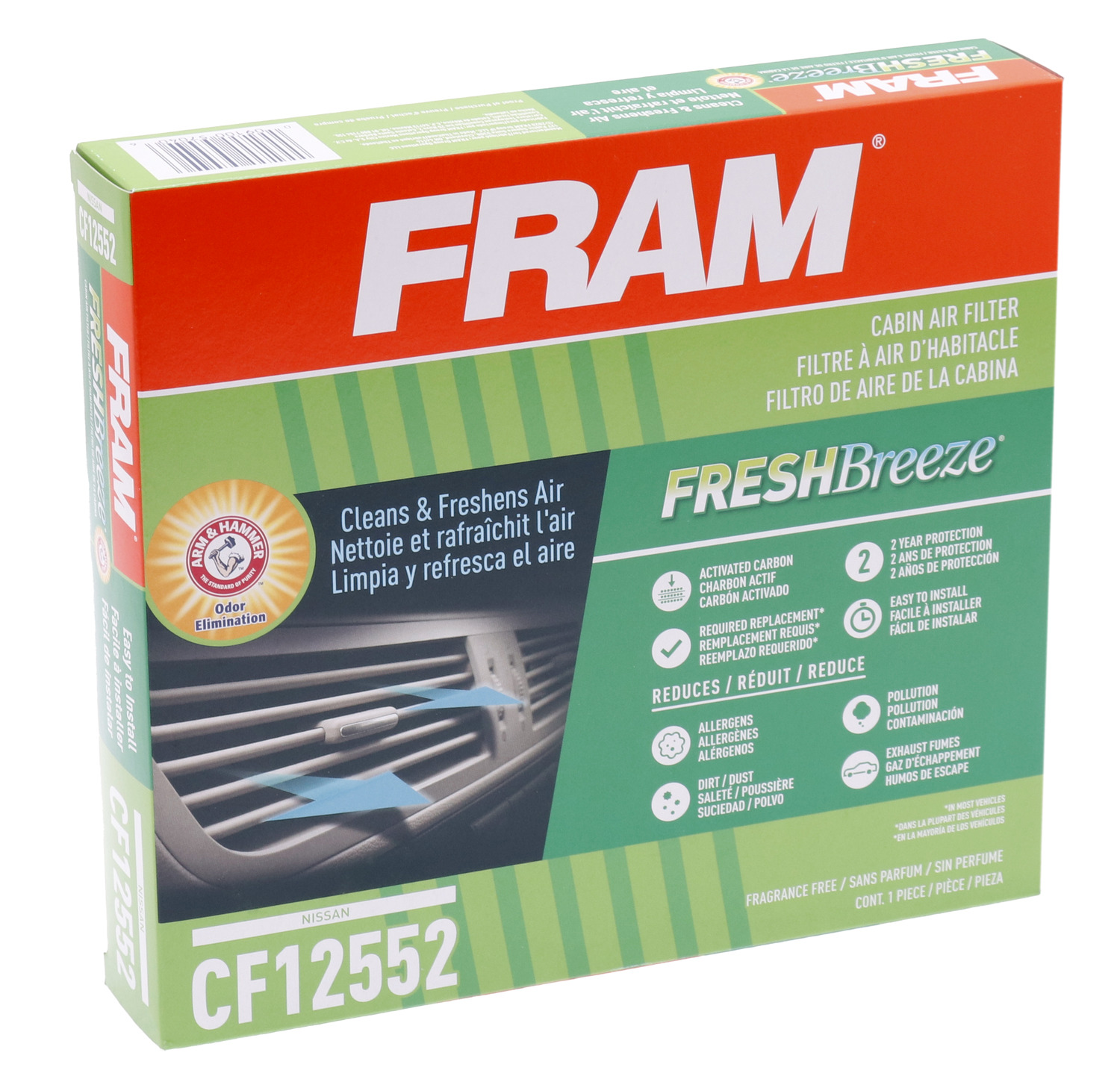 Fram CF12552 Cabin Air Filter | Autoplicity