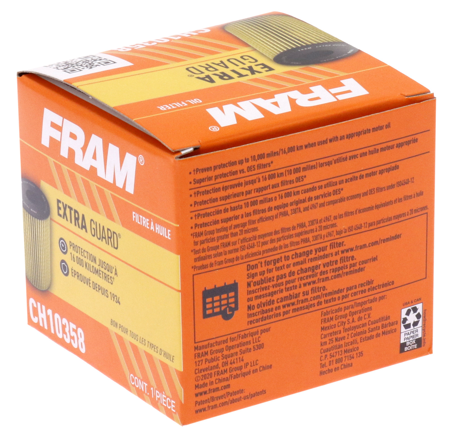 Fram CH10358 OIL FILTER TOYOTA | Autoplicity