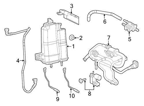 Mopar Performance 04627182AA 0462 7182AA, Vapor Canister Purge Solenoid ...