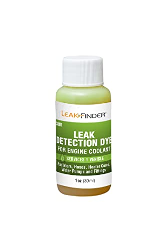 Tracer Products LF3001 LEAKFINDER (6) 1-OZ BOTTLES, ENGINE COOLANT ...