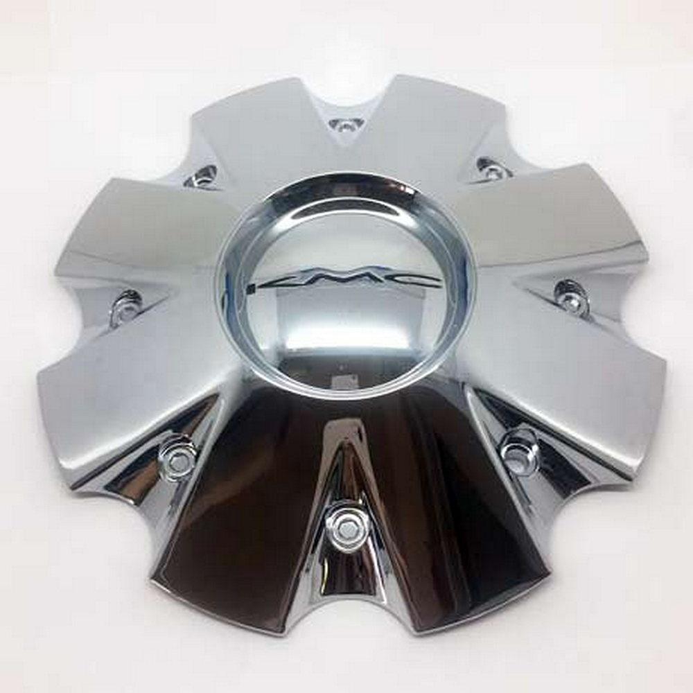 KMC Wheels 841L210C1 Kmc Cap Km651 Slide Chrome W/black Logo | Autoplicity