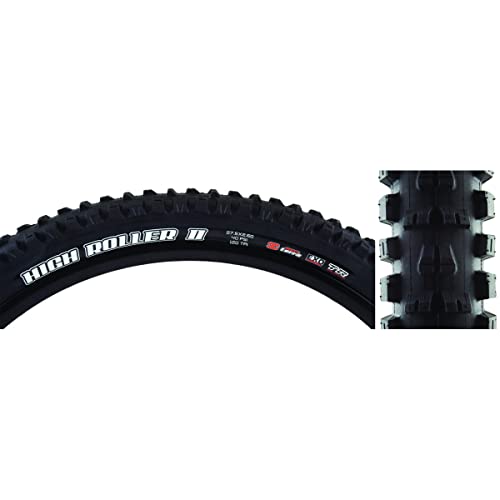 Maxxis TB00055100 High Roller II 27.5x2.60WT 60 TPI Folding 3C MaxxTerra (EXO/TR) Tyre | Autoplicity