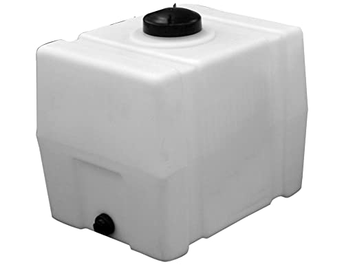 Buyers 82123929 Horizontal Square Polyethylene Reservoir Water Tank for ...