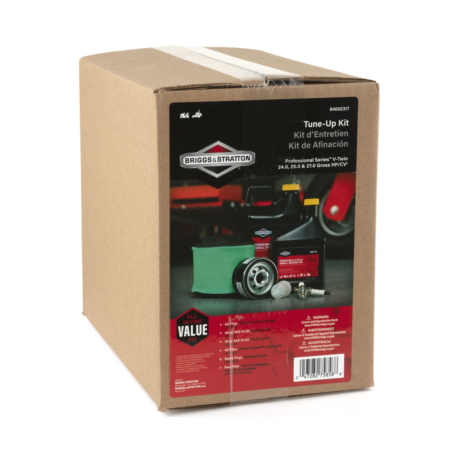 Briggs & Stratton 84002317 Professional Series Maintenance Kit ...