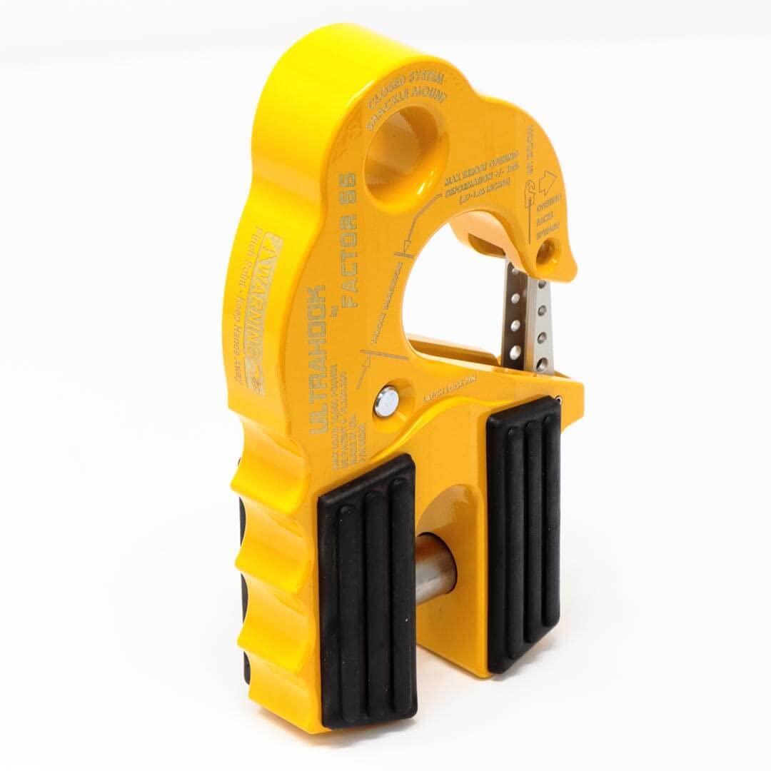 Factor 55 00250-03 Ultrahook Winch Hook With Shackle Mount Yellow ...