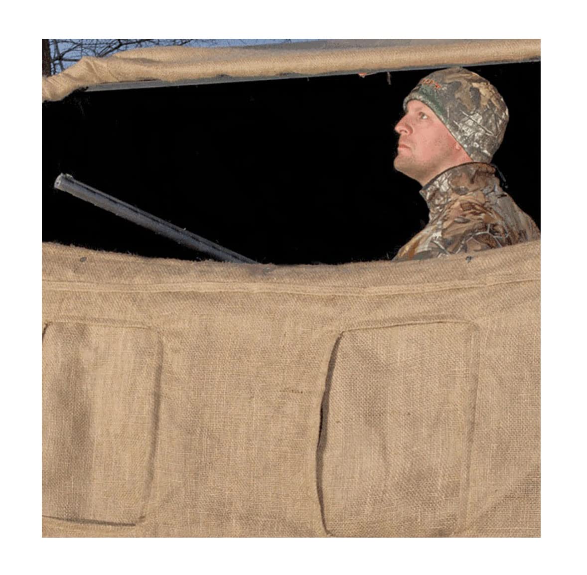 Muddy MUD-MGB6000 Bale Blind | 82" W x 64" L x 73" H Durable Outdoor ...