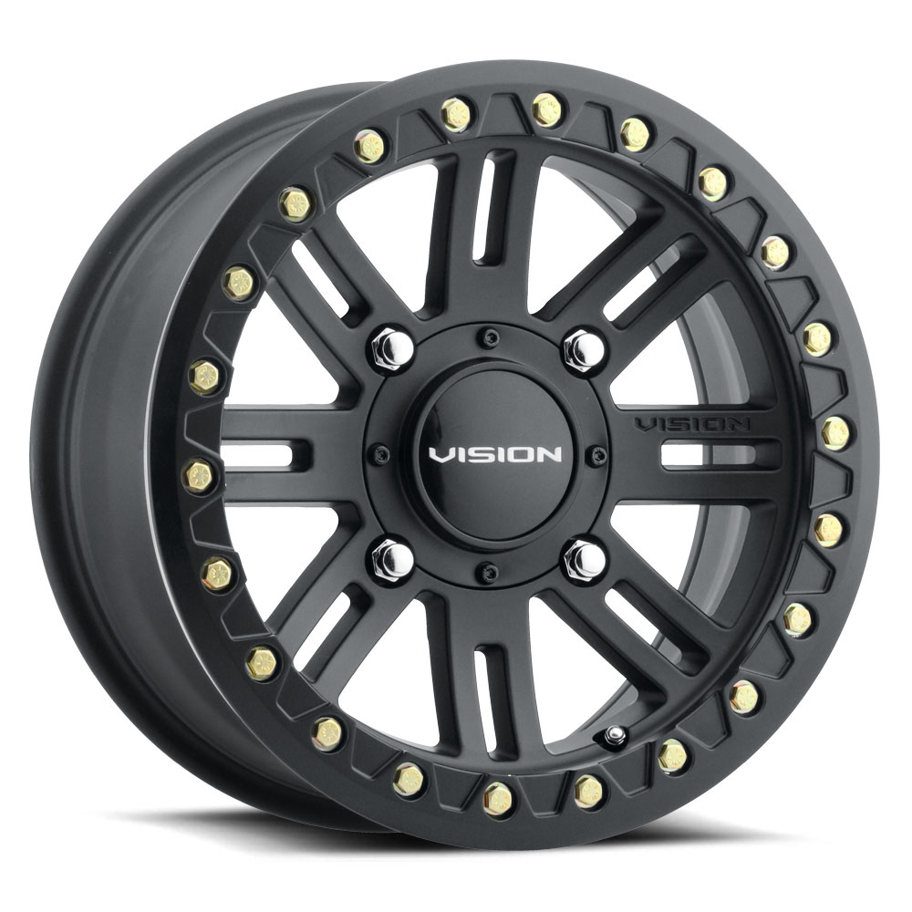 Vision Wheel 350BL5865SBBR-28 Ojos Series 15x8 Inch 5-4.5 (5-114.3 ...