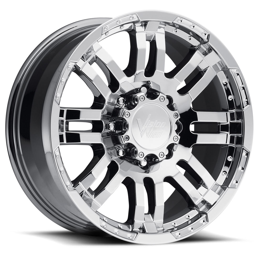 Vision Wheel 375-2981C18 Warrior Series 20x9 Inch 8-6.5 (8-165.1) Bolt ...