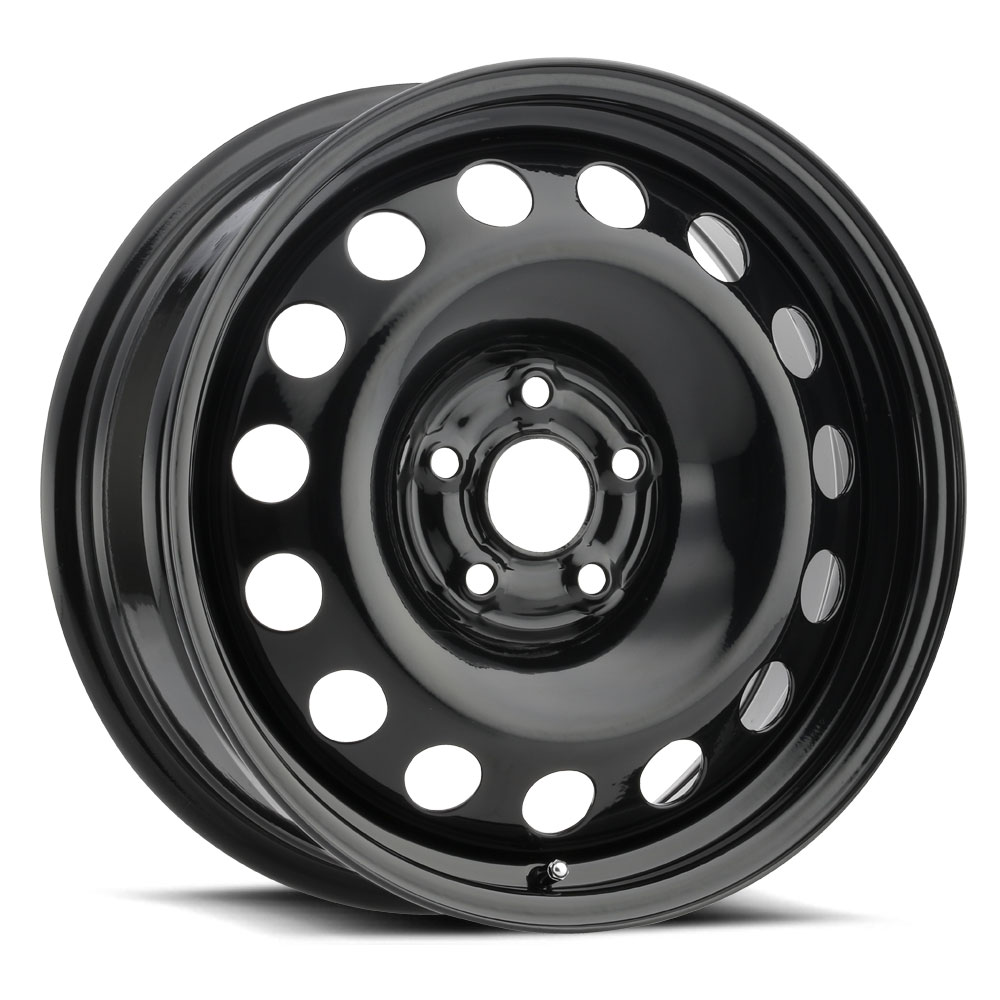 Vision Wheel SW60-6631B42 Black Snow Series 16x6.5 Inch 5-4.25 (5-108 ...